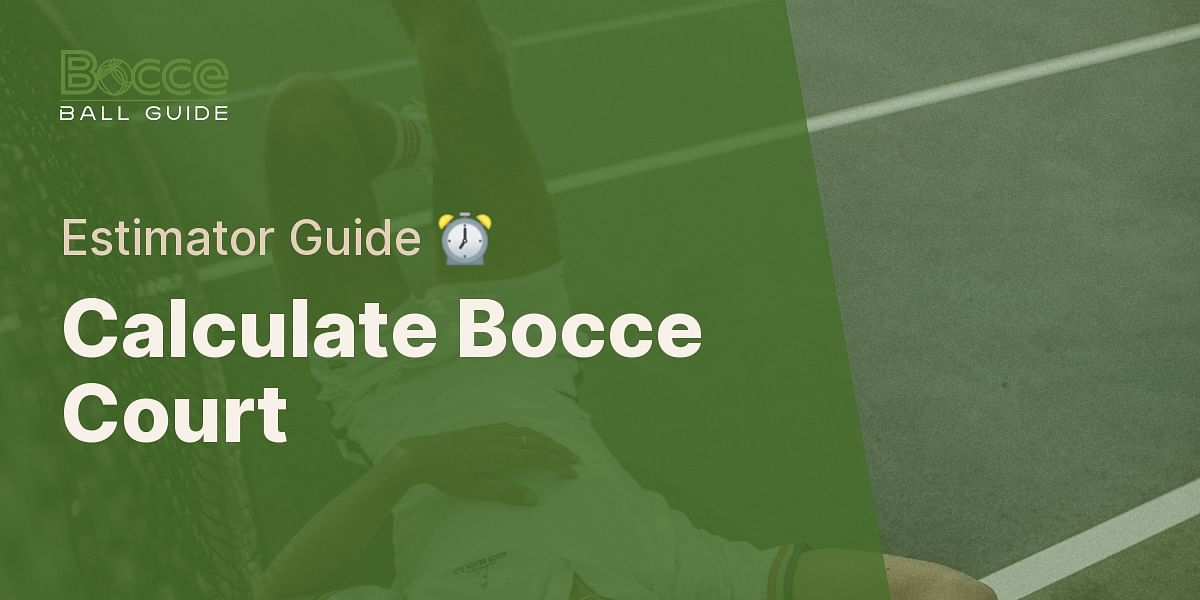 Bocce Ball Court Building Cost Calculator | Bocce Ball Guide Bocce Ball Court Building Cost Calculator | Bocce Ball Guide